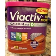 Viactiv Calcium Plus Dietary Supplement: Calories, Nutrition Analysis ...