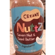 NuttZo Creamy, Seven Nut And Seed Butter: Calories, Nutrition Analysis ...