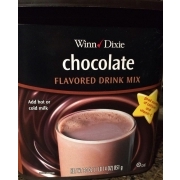Winn-Dixie Flavored Drink Mix - Chocolate: Calories, Nutrition Analysis ...
