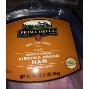 Prima Della Ham: Calories, Nutrition Analysis & More | Fooducate