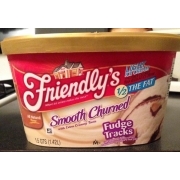 Friendly's Light Ice Cream, Fudge Tracks, Smooth Churned: Calories ...