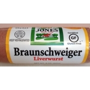 Jones Braunschweiger, Liverwurst: Calories, Nutrition Analysis & More ...
