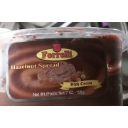 Forrelli Hazelnut Spread With Cocoa: Calories, Nutrition Analysis ...