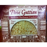 Trader Joe's Pane Guttian Sardinian Parchment Crackers, Paper Thin With ...