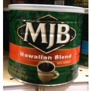 Mjb Coffee, Hawaiian Blend 100% Arabica: Calories, Nutrition Analysis & More | Fooducate