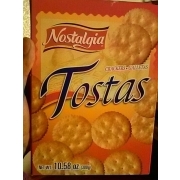 Nostalgia Tostas Crackers: Calories, Nutrition Analysis & More | Fooducate