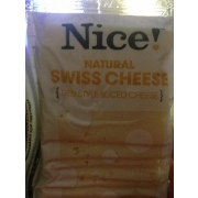 Nice Swiss Cheese: Calories, Nutrition Analysis & More | Fooducate