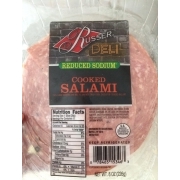 Russer Deli Reduced Sodium, Salami: Calories, Nutrition Analysis & More ...