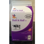 Giant Half And Half: Calories, Nutrition Analysis & More | Fooducate