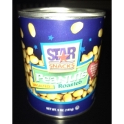 Star Snacks Peanus, Unsalted, Roasted: Calories, Nutrition Analysis ...