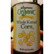 Wegmans Organic Whole Kernel Corn: Calories, Nutrition Analysis & More ...
