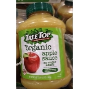 Tree Top Organic Apple Sauce, No Sugar Added: Calories, Nutrition ...