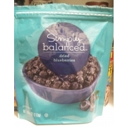 Simply Balanced Dried Blueberries: Calories, Nutrition Analysis & More ...