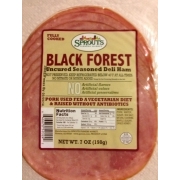 Sprouts Farmers Market Black Forest Uncured Seasoned Deli Ham: Calories ...