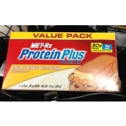 MET-Rx Protein Bar, Creamy Peanut Butter Crisp, Protein Plus, Value ...