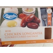 Magnolia Chicken Longanisa Cooked Cured Sausage: Calories, Nutrition ...