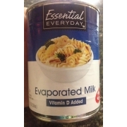 Essential Everyday Evaporated Milk: Calories, Nutrition Analysis & More ...