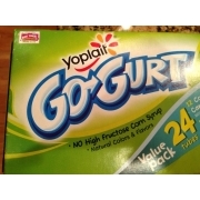 Yoplait Go-Gurt Yogurt, Cool Cotton Candy and Strawberry Banana Burst: Calories, Nutrition ...