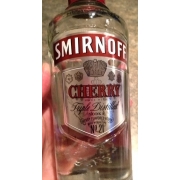 Smirn Off Cherry, Triple Distilled Vodka: Calories, Nutrition Analysis ...