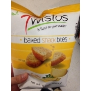 Twistos Baked Snack Bites, Asiago Flavored: Calories, Nutrition ...