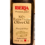 Iberia 100% Extra Virgin Olive Oil: Calories, Nutrition Analysis & More ...