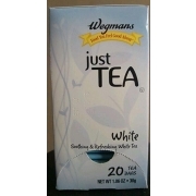 Wegmans Just Tea, White: Calories, Nutrition Analysis & More | Fooducate
