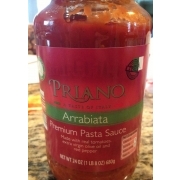 Priano A Taste Of Italy, Premium Pasta Sauce Made With Real Tomatoes ...