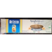 DeCecco Spaghetti, 100% Organic: Calories, Nutrition Analysis & More ...