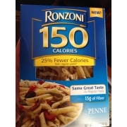 Ronzoni Penne Pasta: Calories, Nutrition Analysis & More | Fooducate