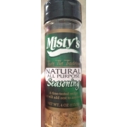 Misty's Natural All Purpose Seasoning: Calories, Nutrition Analysis ...