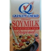 Quality Chekd Soy Milk, Original Organic: Calories, Nutrition Analysis ...