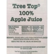 Tree Top 100% Apple Juice: Calories, Nutrition Analysis & More | Fooducate