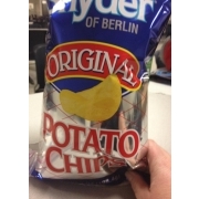 Snyder Of Berlin Potato Chips, Original: Calories, Nutrition Analysis ...