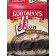 Goodman's Onion Soup & Dip Mix: Calories, Nutrition Analysis & More ...