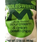 Middleswarth Kitchen Fresh, Artificially Flavored Sour Cream & Onion ...