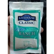 Litehouse Dressing, Ranch, Lite: Calories, Nutrition Analysis & More ...