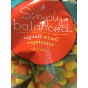 Simply Balanced Organic Mixed Vegetables: Calories, Nutrition Analysis ...