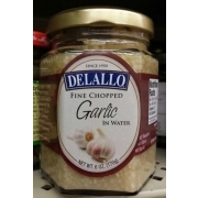 Delallo Fine Chopped Garlic In Water: Calories, Nutrition Analysis ...