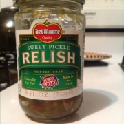 User added: Del Monte, Sweet Pickle Relish: Calories, Nutrition ...