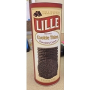 Lille Cookie Thins Chocolatey Crunch: Calories, Nutrition Analysis ...