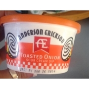 Anderson Erickson Toasted Onion Sour Cream Dip: Calories, Nutrition ...