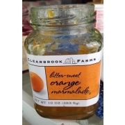 Clearbrook Farms Bitter Sweet Orange Marmalade: Calories, Nutrition ...