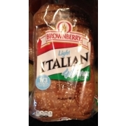 Brownberry Light Italian Bread: Calories, Nutrition Analysis & More ...