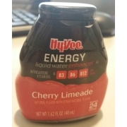 Hy-Vee Liquid Water Enhancer, Cherry Limeade: Calories, Nutrition ...