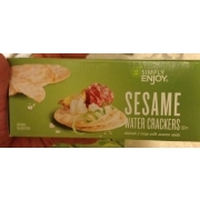 Simply Enjoy Sesame Water Crackers: Calories, Nutrition Analysis & More ...