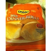 Rhodes Dinner Rolls, White: Calories, Nutrition Analysis & More | Fooducate