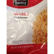 Market Pantry Shredded Hash Browns Crispy Shredded Potatoes: Calories ...