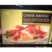 Fresh & Easy Ravioli, Cheese: Calories, Nutrition Analysis & More ...