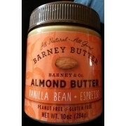 Barney & Co Barney Butter, Almond Butter, Vanilla Bean + Espresso ...