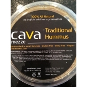 Cava Mezze Traditional Hummus: Calories, Nutrition Analysis & More ...